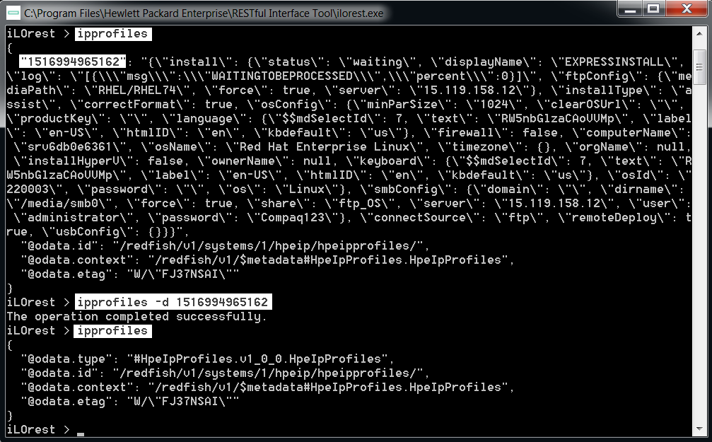 RESTful Interface Tool 2.3.0 User Guide